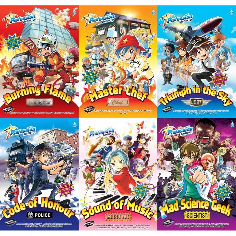 Profession Series Educational Comic Fr Young Scientist, Hobbies & Toys ...