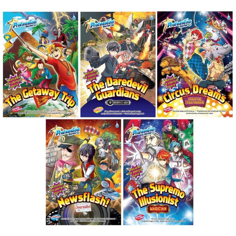 Profession Series Educational Comic Fr Young Scientist, Hobbies & Toys ...