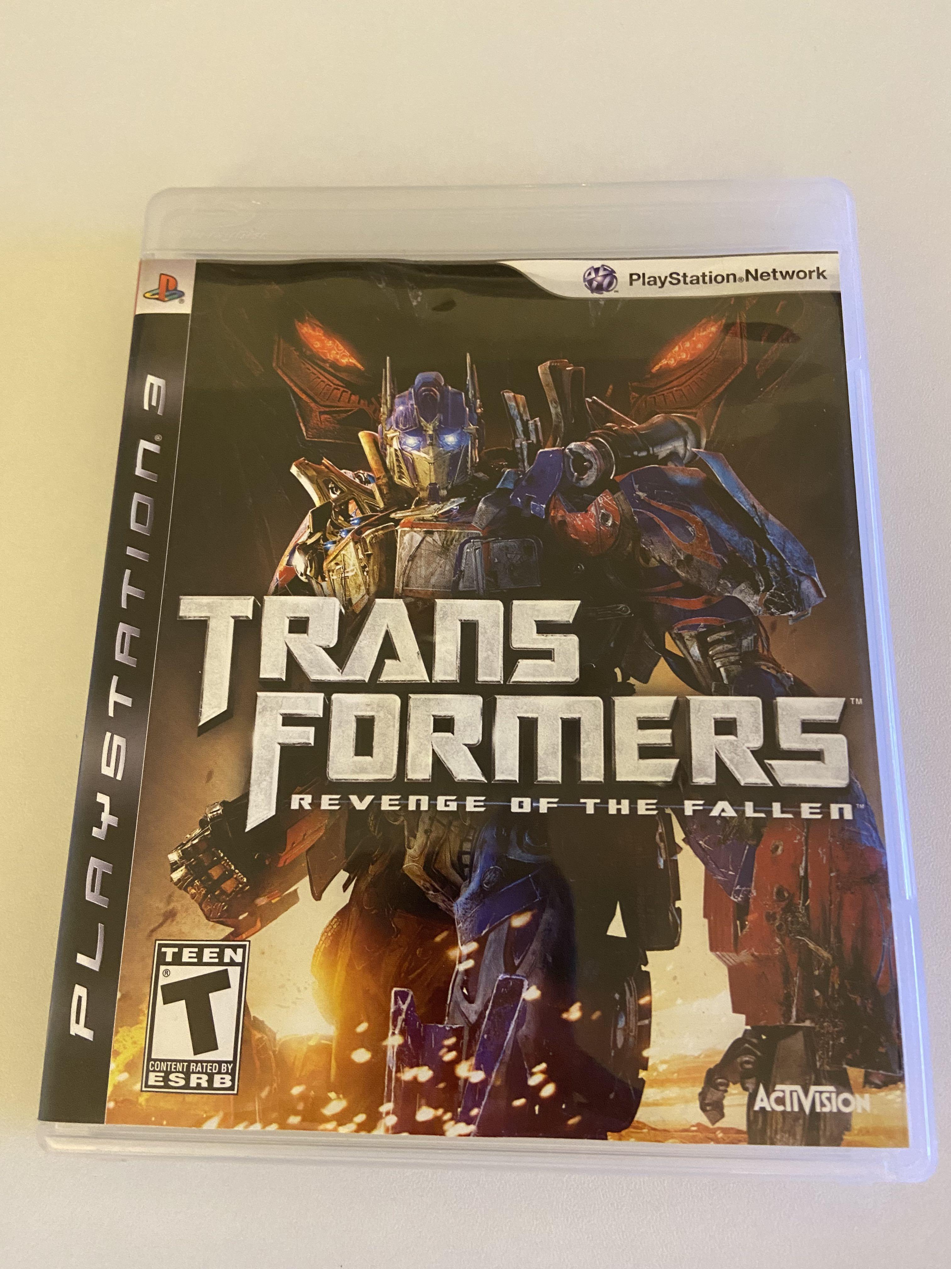 PS3 Transformers Revenge of the Fallen 變形金剛 狂派再起 PlayStation 3 game ...