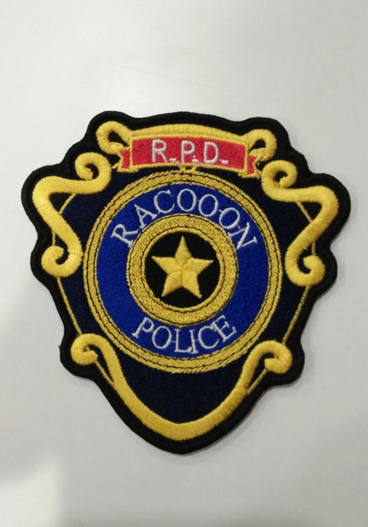 Resident Evil Racoon Police Department (R.P.D.) embroidered patch for ...