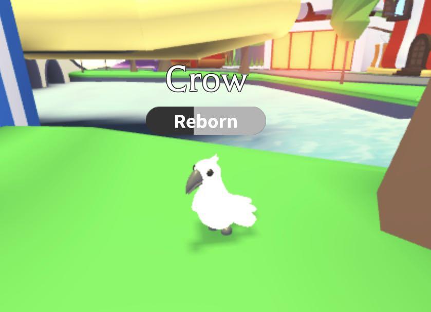 Roblox Adopt Me - NFR Crow (Neon Fly Ride), 電子遊戲, 遊戲機配件, 遊戲週邊商品 - Carousell