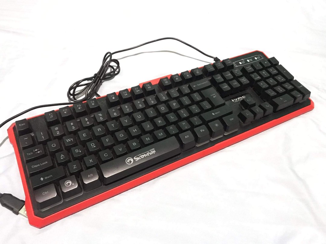 Scorpion K629G Gaming Keyboard, Computers & Tech, Parts & Accessories ...