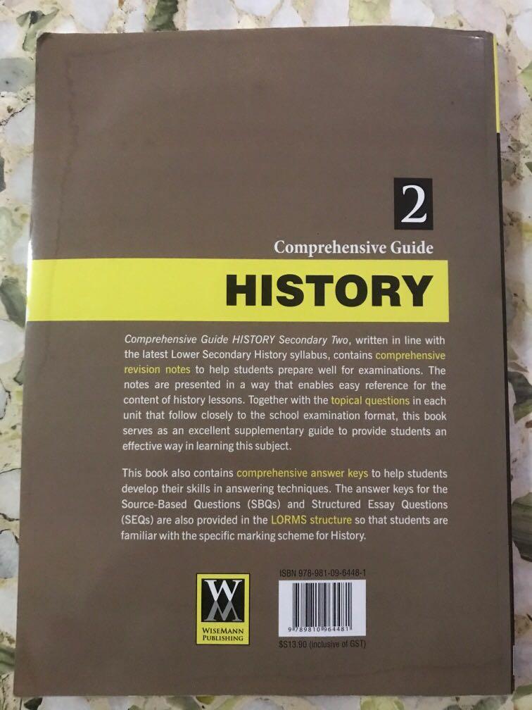 Secondary 2 history assessment book (history comprehensive guide ...