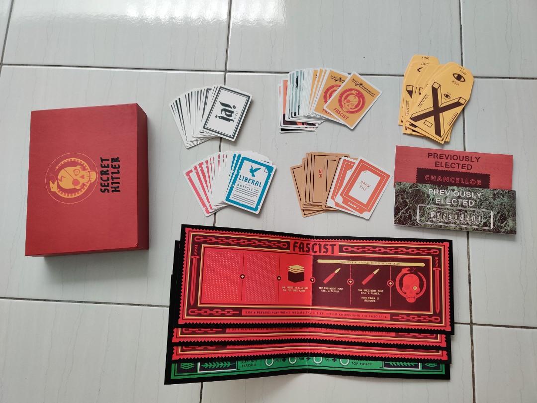 Secret Hitler Board Game, Hobbies & Toys, Toys & Games on Carousell
