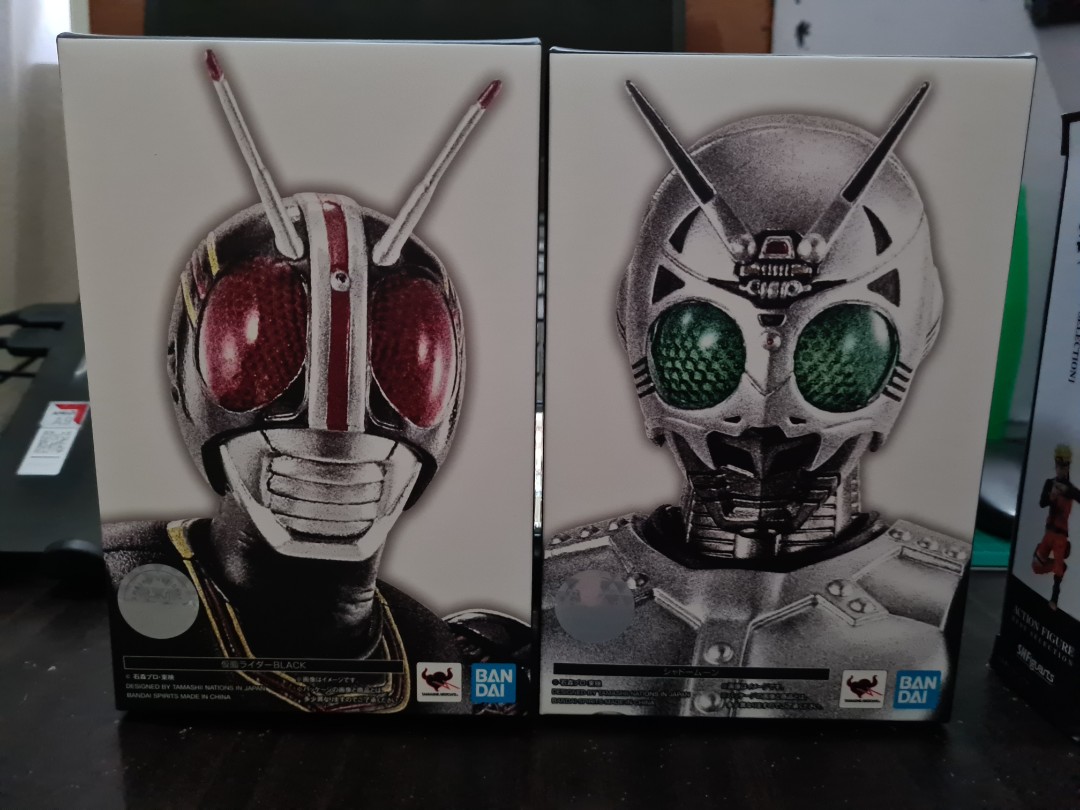 Shf kamen rider black and shadowmoon set, Hobbies & Toys, Toys & Games ...