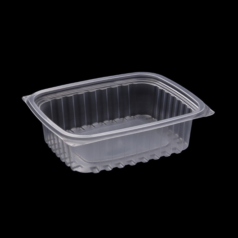 SKP Wave Pattern Rectangular Disposable Plastic Container/Food ...