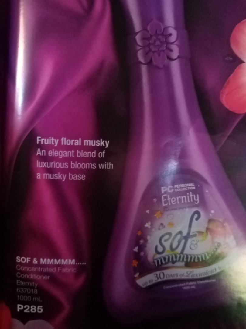 Sof and mmmm fabric conditioner, Beauty & Personal Care, Sanitary Hygiene on Carousell