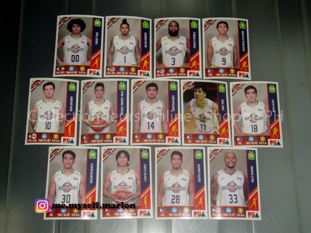 Stickito PBA Sticker cards Northport Batang Pier, Hobbies & Toys, Toys ...
