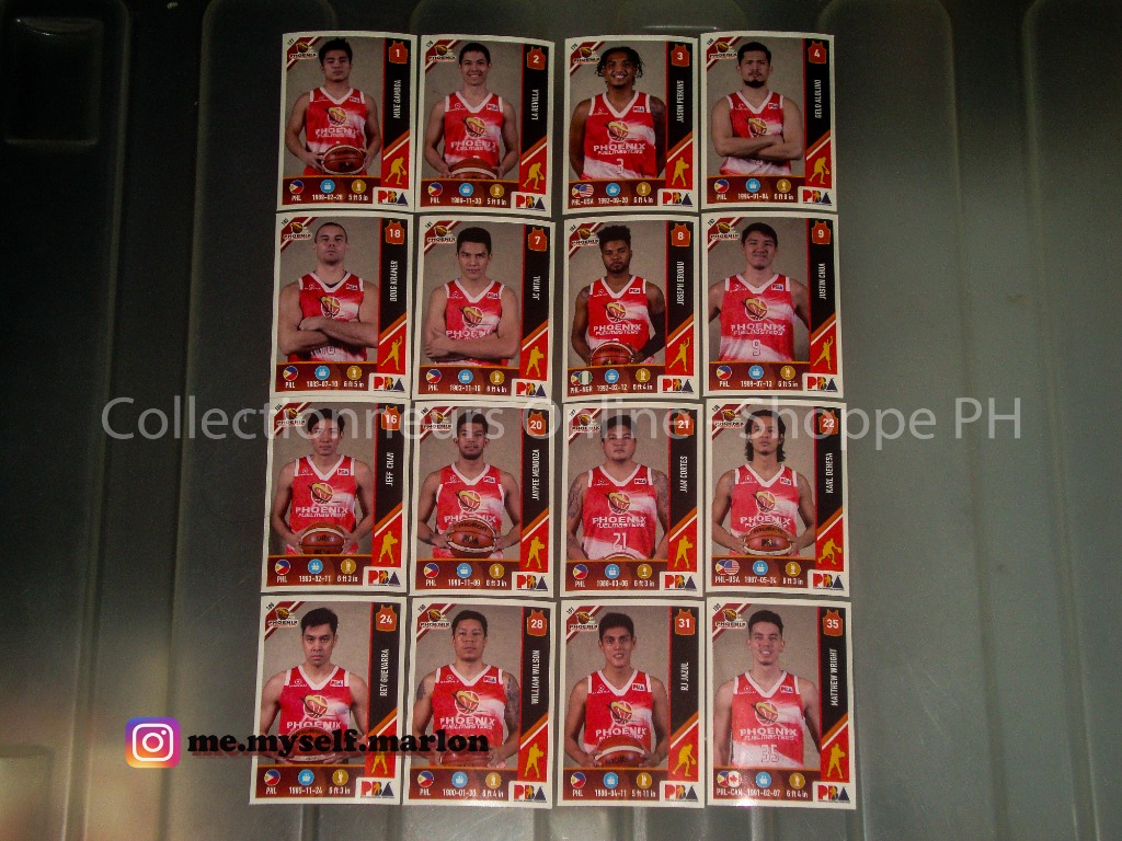 Stickito PBA Sticker cards Phoenix Fuel Masters, Hobbies & Toys, Toys ...