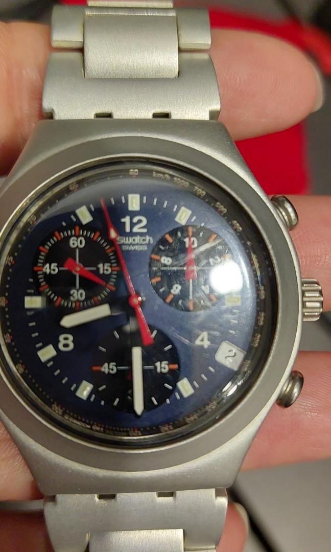 Swatch Irony Aluminium, Men's Fashion, Watches & Accessories, Watches ...