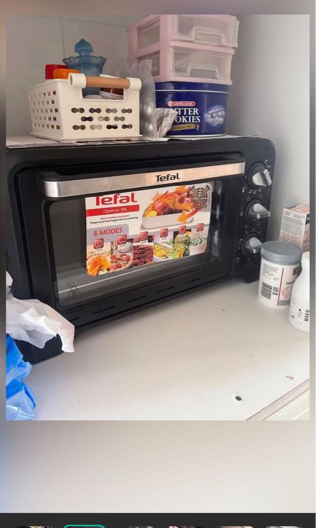 Tefal Optimo 19L Oven, TV & Home Appliances, Kitchen Appliances, Ovens ...