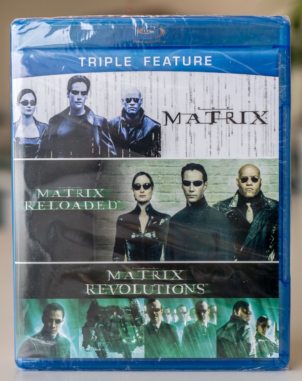 The Matrix Triple Feature Blu-ray, Hobbies & Toys, Music & Media, CDs ...