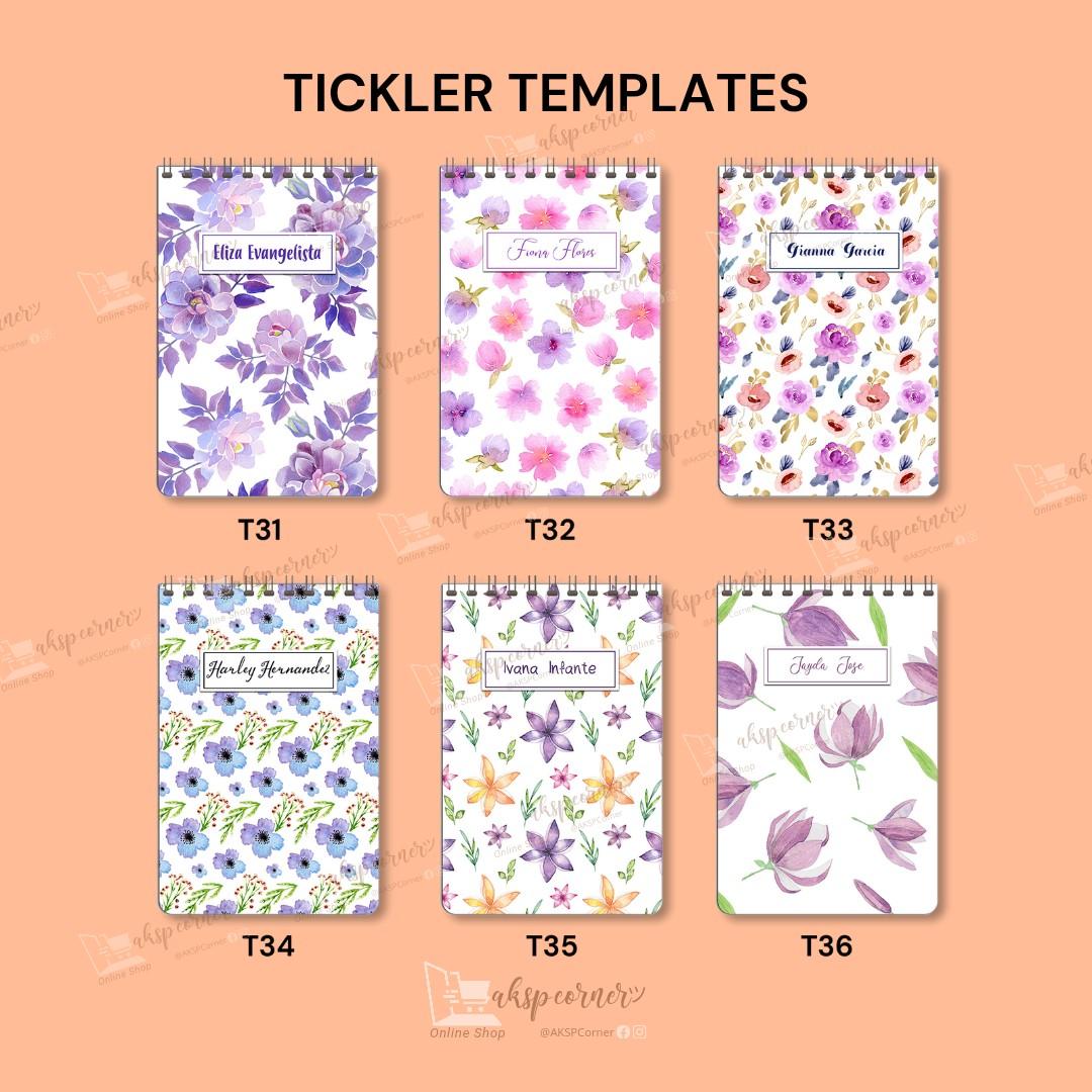 Tickler | Made to Order, Hobbies & Toys, Stationary & Craft, Stationery ...