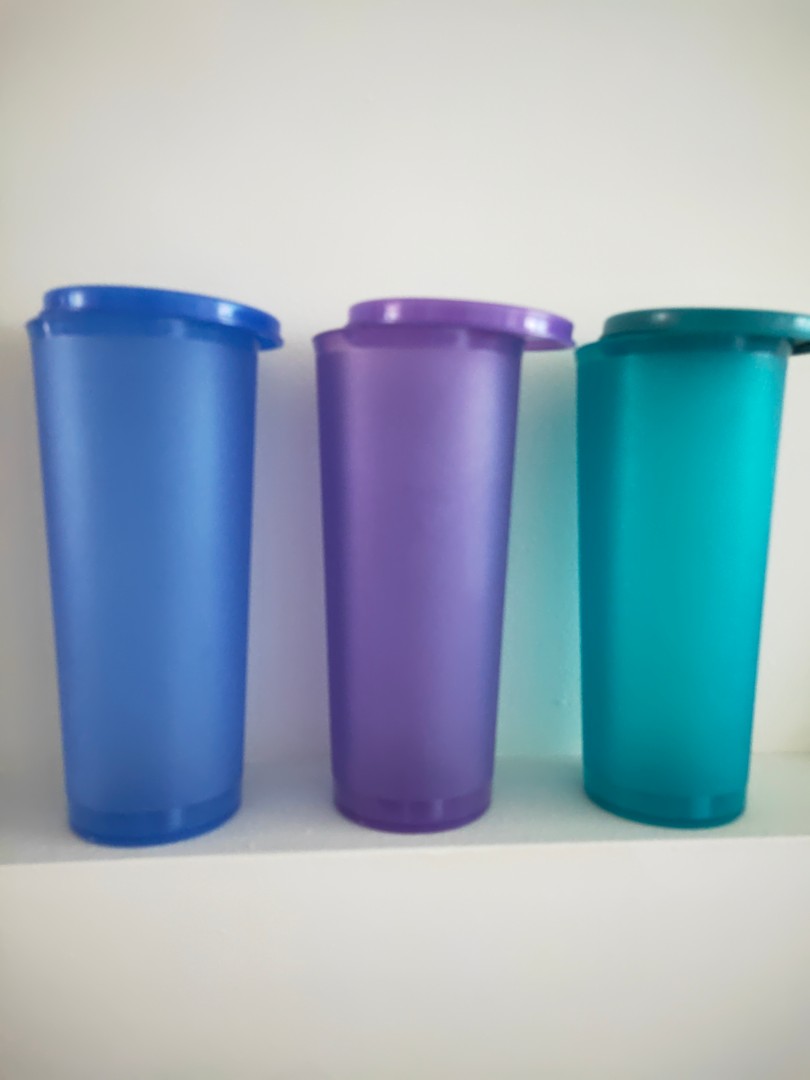Tupperware tumbler set, Furniture & Home Living, Kitchenware ...