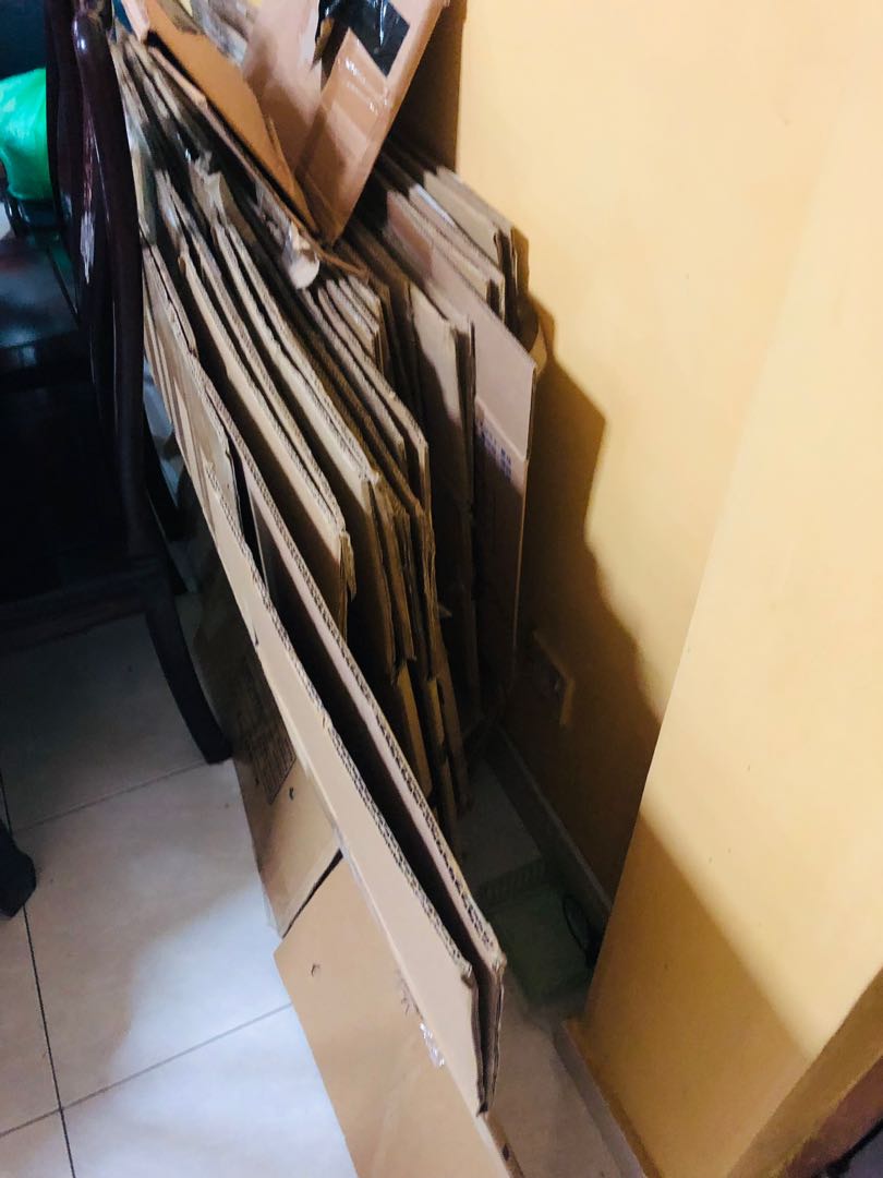 Used carton boxes, Everything Else on Carousell
