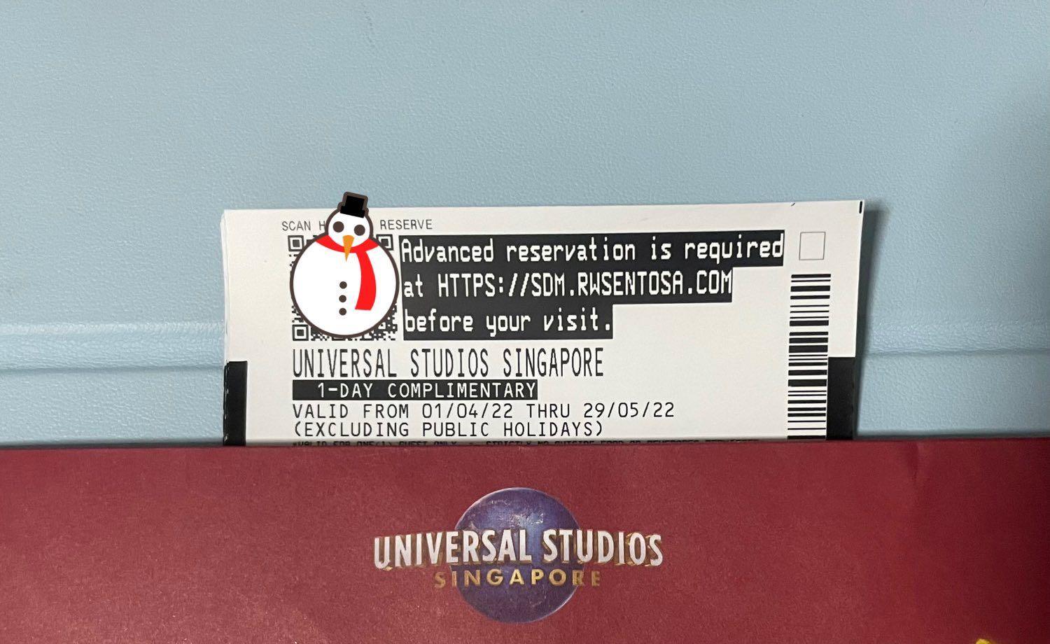 USS (1 day complimentary ticket), Tickets & Vouchers, Event Tickets on ...