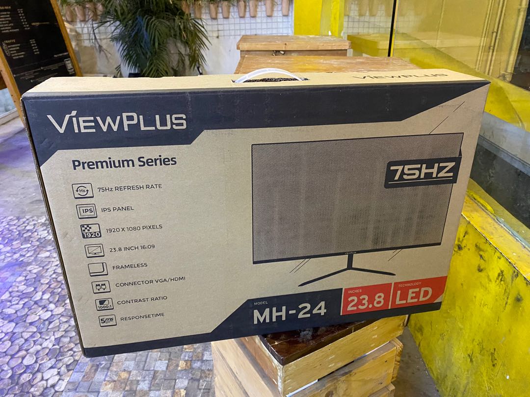 ViewPlus 75Hz 23.8" MH-24 Gaming Monitor, Computers & Tech, Parts ...