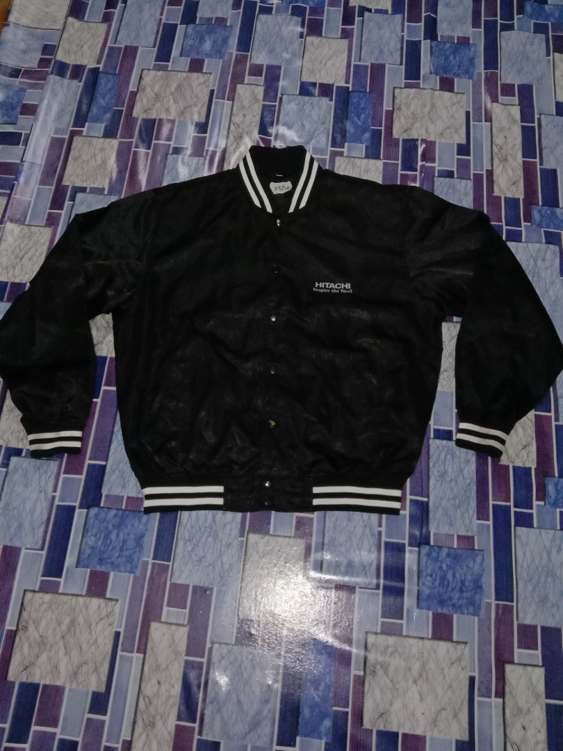 Vintage HITACHI Varsity Jacket, Men's Fashion, Coats, Jackets and ...
