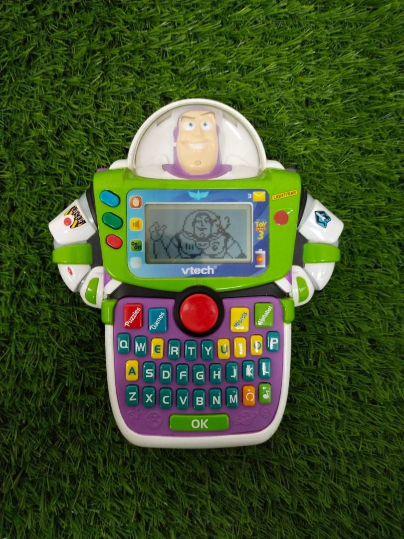 Vtech Toy Story Buzz Lightyear Learn and Go Handheld Games, Hobbies ...
