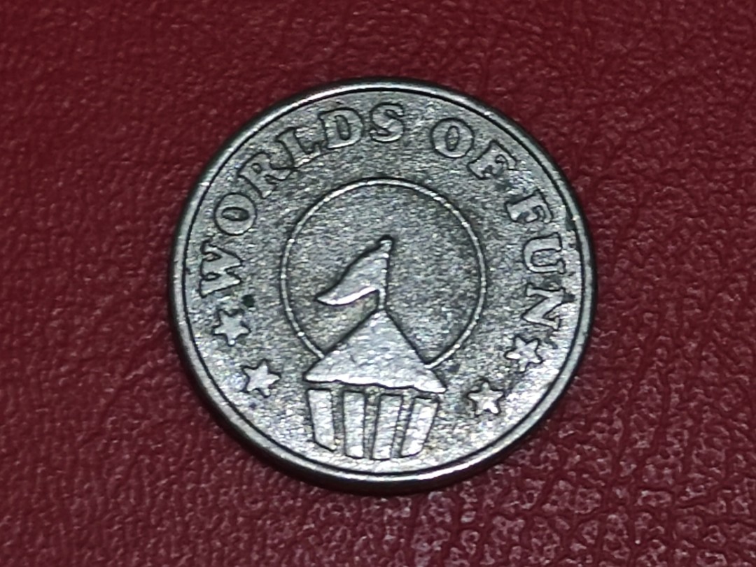 Worlds of Fun Token, Hobbies & Toys, Memorabilia & Collectibles ...