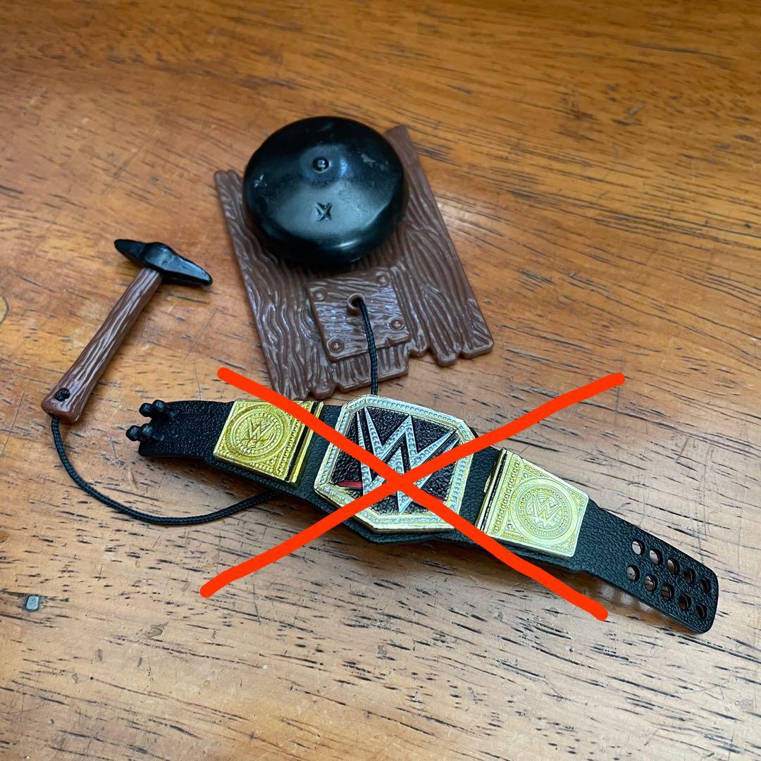 WWE Accessories/ Ring Bell / Championship Belt / Wrestling World Heavy ...