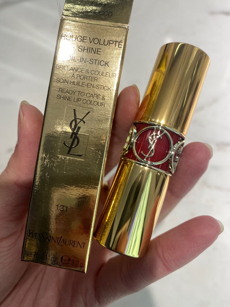 YSL Lipstick 131, Beauty & Personal Care, Face, Makeup on Carousell