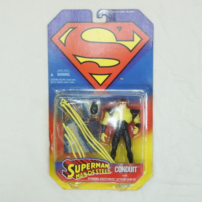 1995年 Kenner DC Conduit Superman Man of Steel Action Figure 超人 TOY, 興趣及 ...