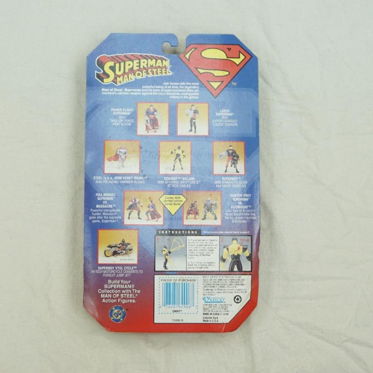 1995年 Kenner DC Conduit Superman Man of Steel Action Figure 超人 TOY, 興趣及 ...