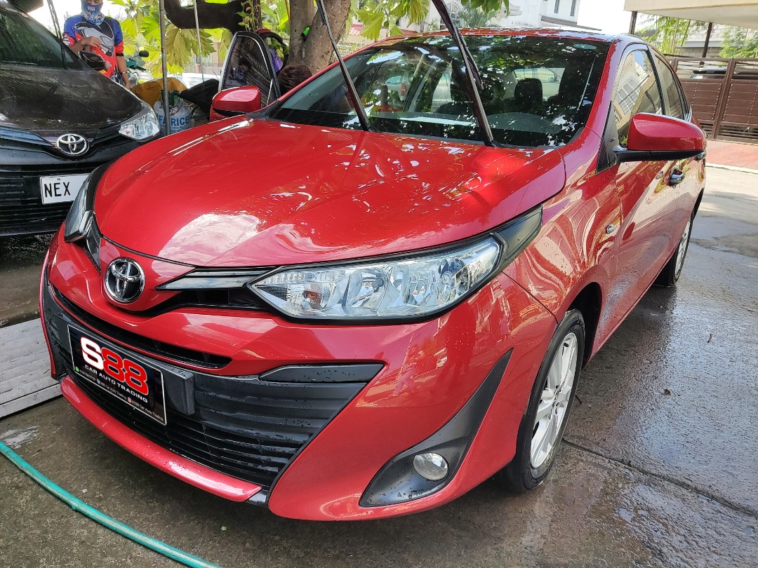 2019 Toyota vios 1.3 E RED Manual, Cars for Sale, Used Cars on Carousell