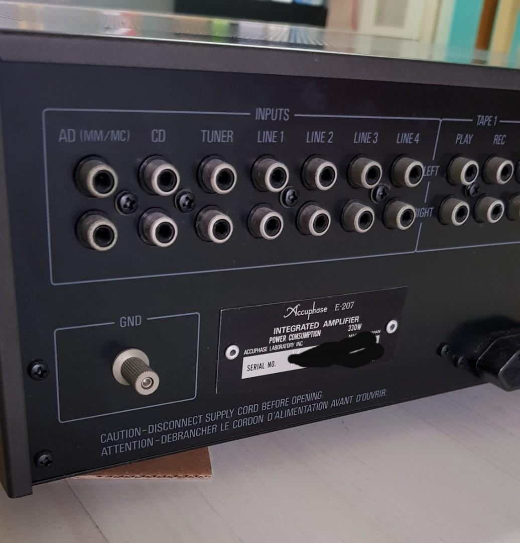 Accuphase e207 integrated amplifier mos fet driver, Audio, Soundbars ...