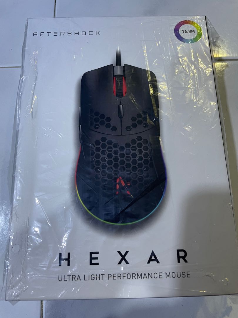 Aftershock Hexar Ultra Light Performance Mouse, Computers & Tech, Parts ...