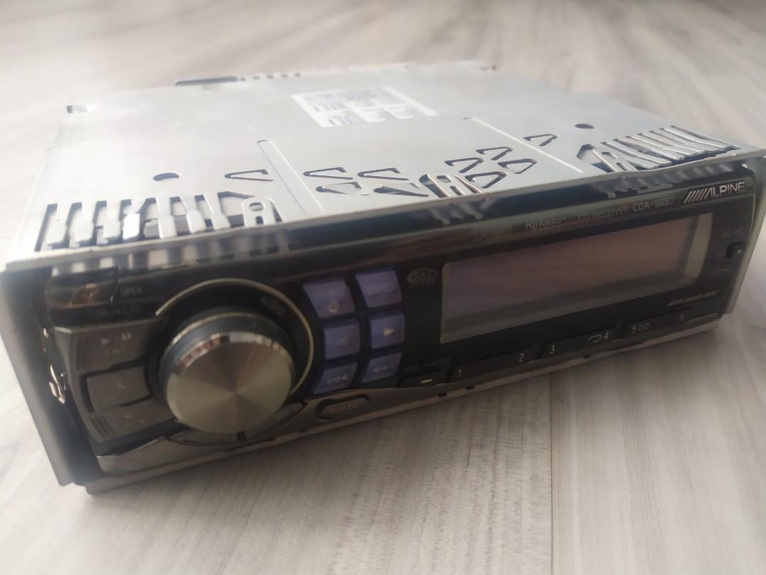 Alpine CDA 9887 CD/ FM Receiver Player, Car Accessories, Accessories on ...