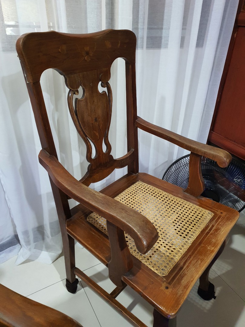 Antique Narra Chair, Furniture & Home Living, Furniture, Chairs on ...