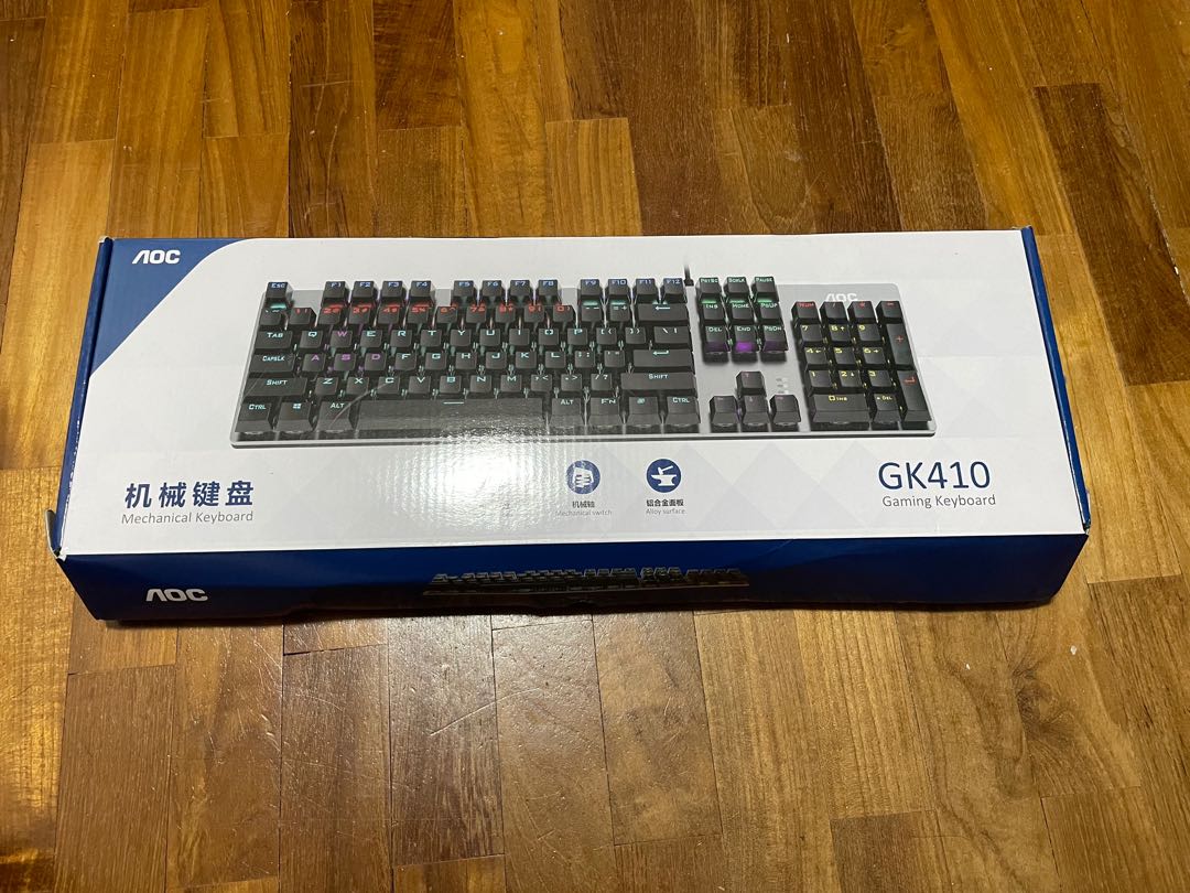 AOC GK410 Mechanical keyboard, Computers & Tech, Parts & Accessories ...