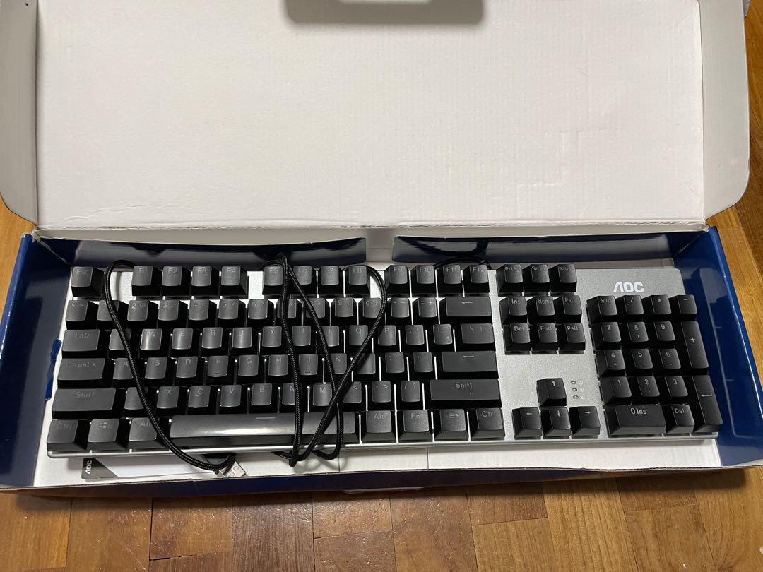 AOC GK410 Mechanical keyboard, Computers & Tech, Parts & Accessories ...