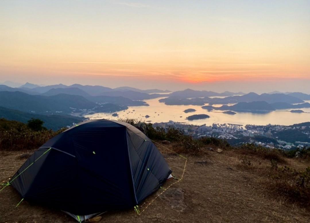 Aricxi Peak 3用過一次,新一樣 2人 3人 藏峰3營黑色15D帳篷超輕可抵抗暴風雨 ultra light black tent ...