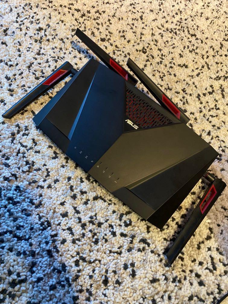 Asus AC 3100 dial band router, TV & Home Appliances, Electrical ...