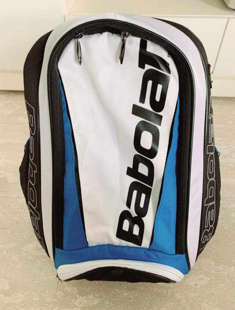 Babolat Pure Aero Drive Blue Tennis Backpack Bag, Sports Equipment ...