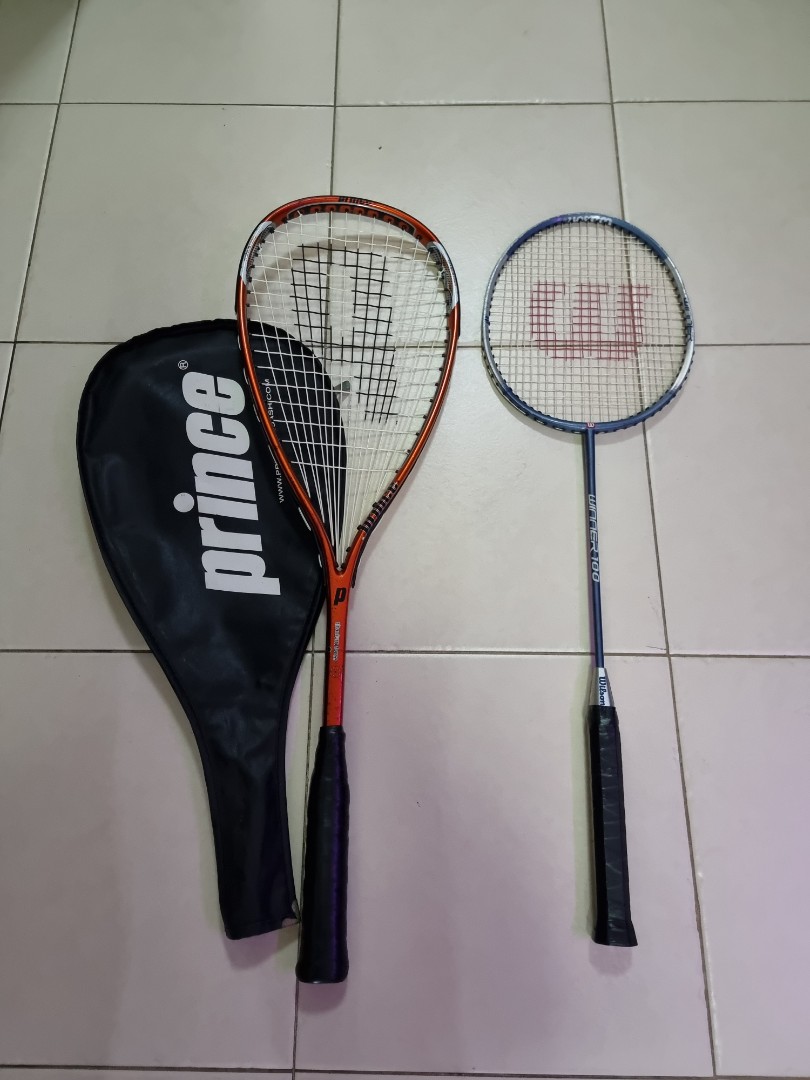 Badminton/squash racket, Sports Equipment, Sports & Games, Racket ...