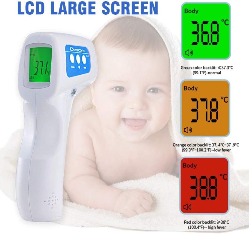 Berrcom Non Contact Infrared Thermometer Jxb 178 Forhead Thermometer 3