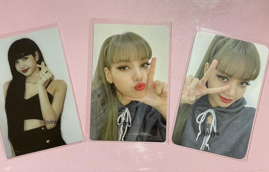 BLACKPINK Lisa photocards set, Hobbies & Toys, Memorabilia ...