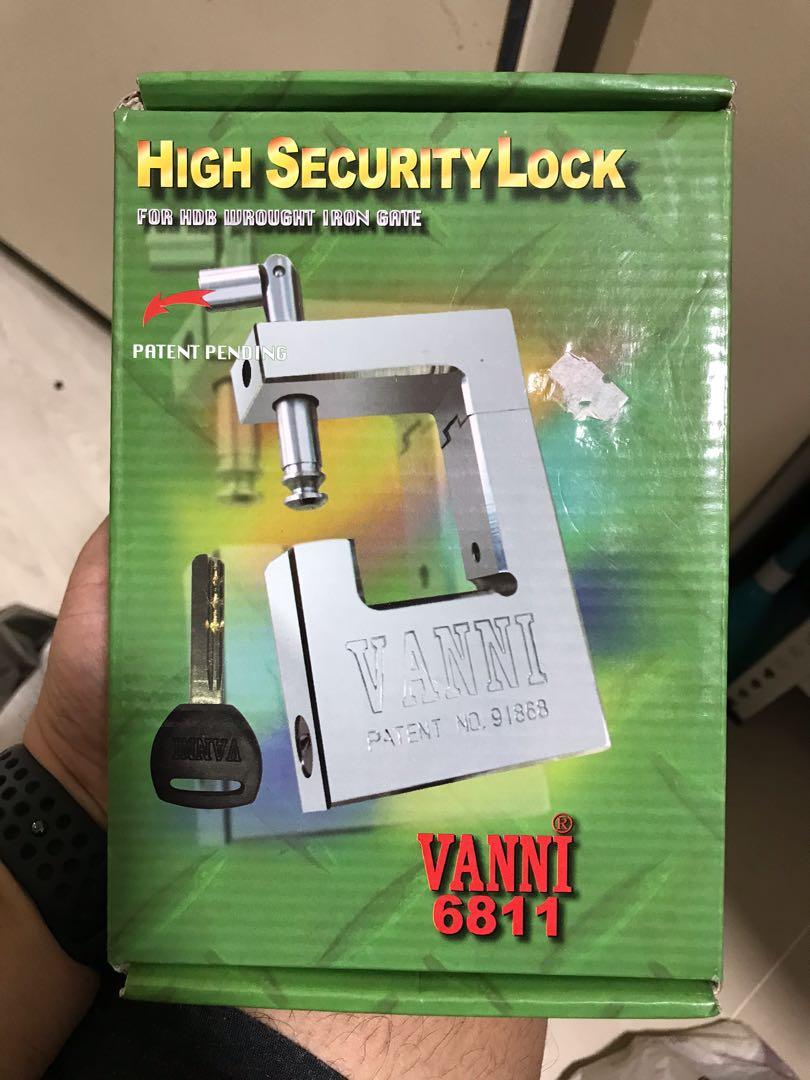 Brand new gate lock, Furniture & Home Living, Security & Locks, Locks ...