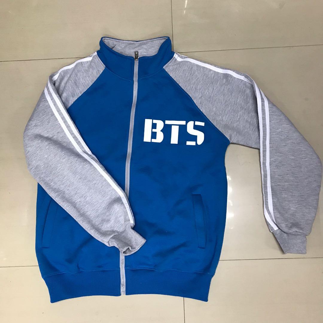 BTS Varsity Jacket (XXL), Men's Fashion, Tops & Sets, Hoodies on Carousell