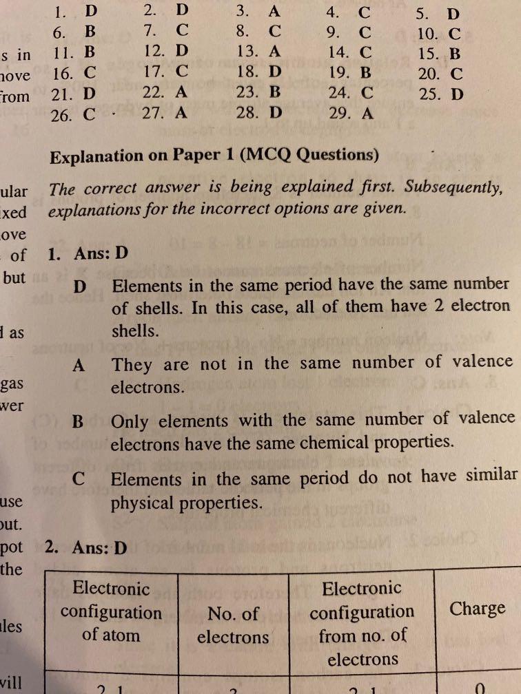Chemistry O levels practice questions by topic, Hobbies & Toys, Books ...