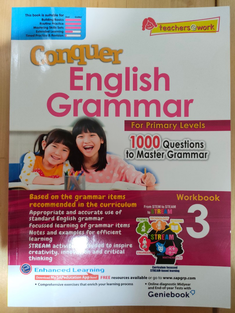 Conquer English Grammar Primary 3, Hobbies & Toys, Books & Magazines ...