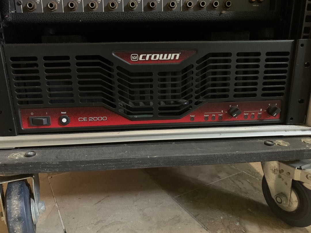 Crown Power Amplifier CE2000, Audio, Soundbars, Speakers & Amplifiers ...