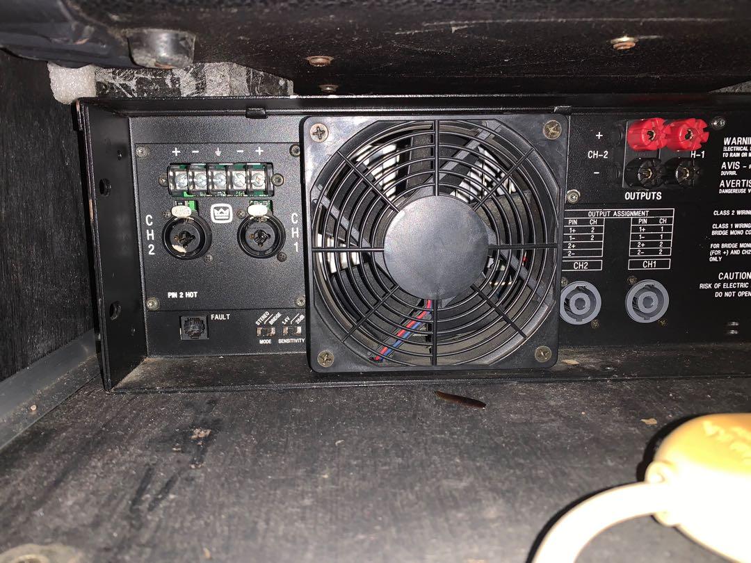 Crown Power Amplifier CE2000, Audio, Soundbars, Speakers & Amplifiers ...