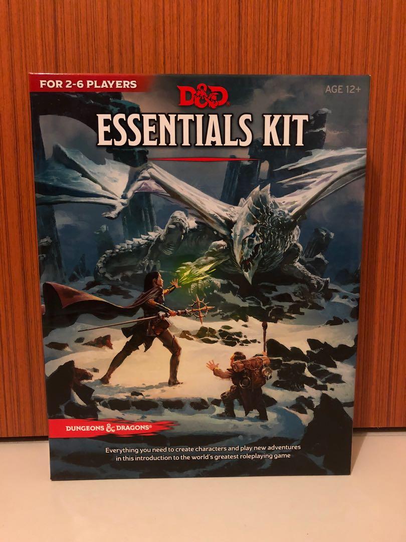 Dungeons and Dragons Essentials Kit, Hobbies & Toys, Toys & Games on ...