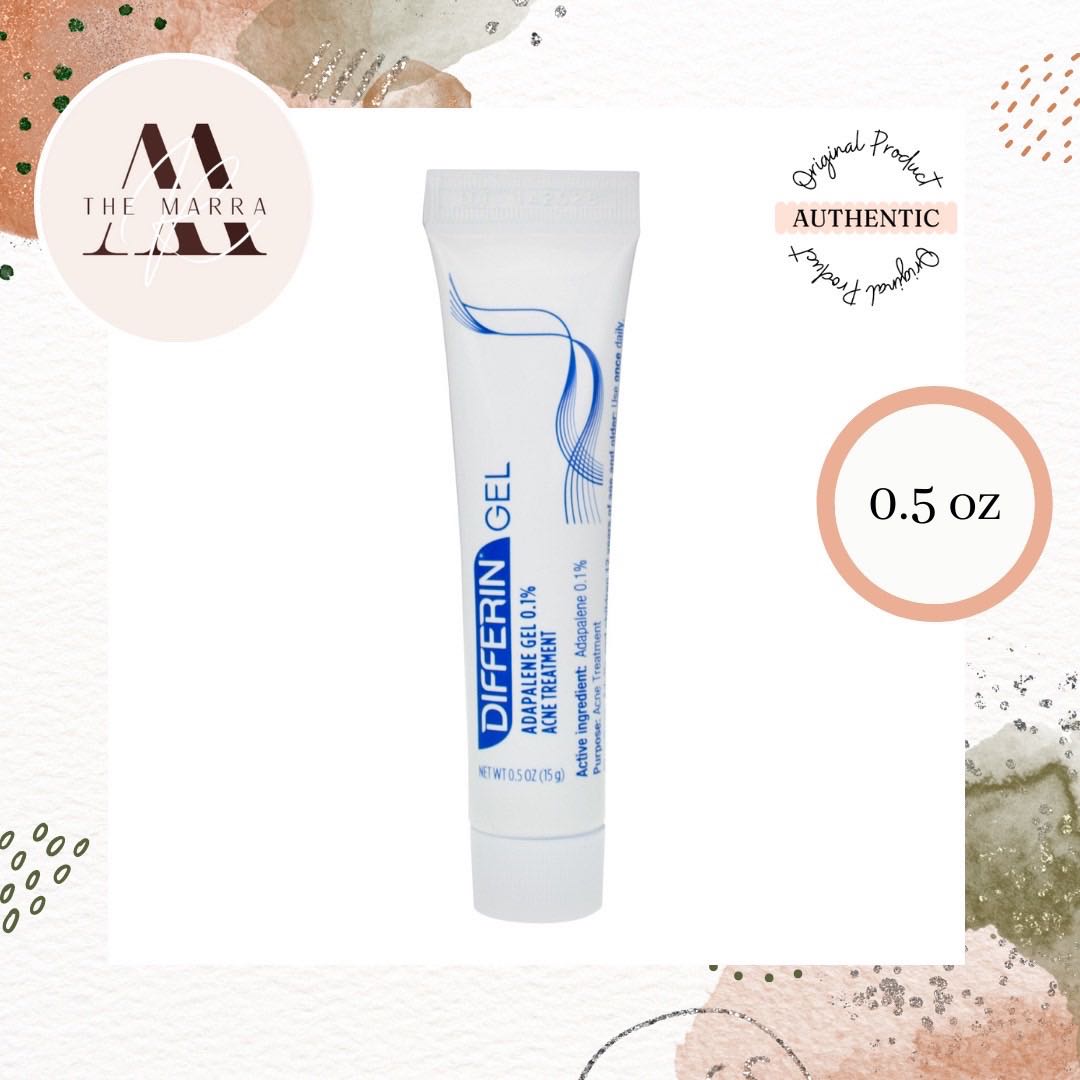 Differin Gel Acne Treatment 0.5oz, Beauty & Personal Care, Face, Face ...