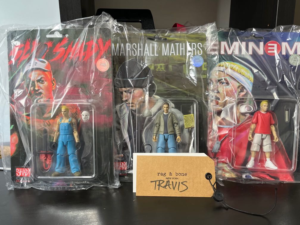 Eminem figurines FULL SET, Hobbies & Toys, Toys & Games on Carousell
